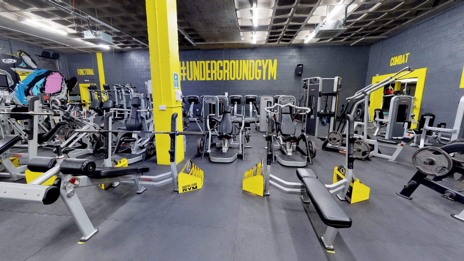 Underground Gym Brighton - Digital Scanning Group